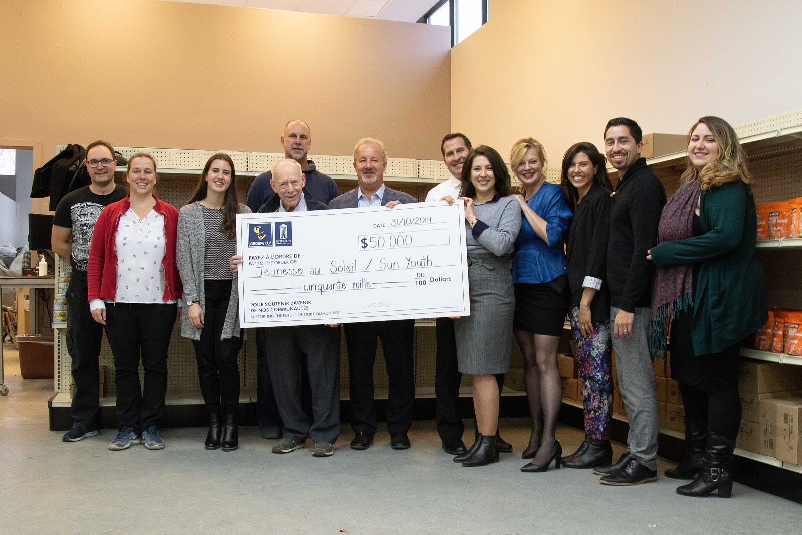 The CLV Group and InterRent REIT in Support of Sun Youth - Sun Youth